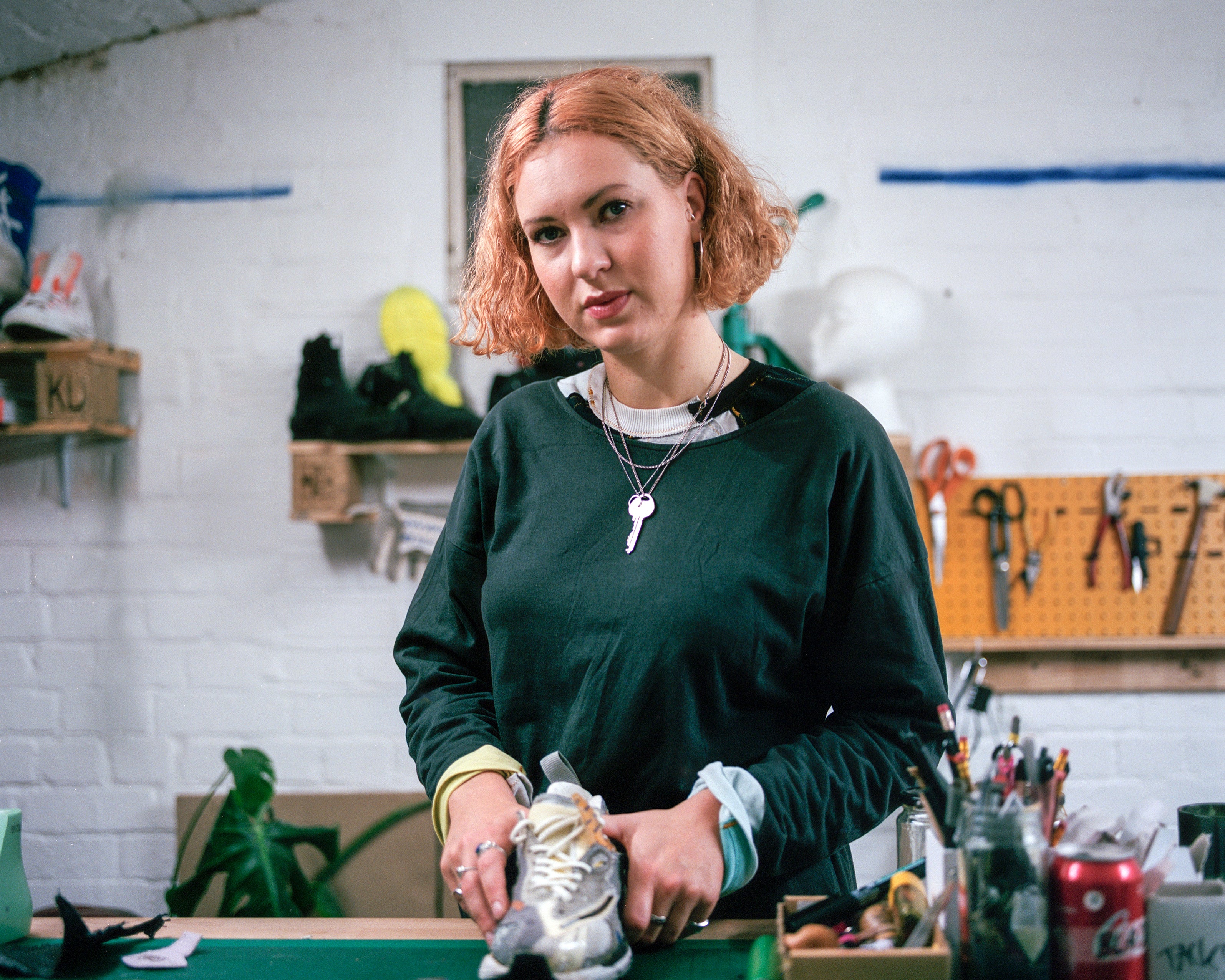 Helen Kirkum's Spontaneous Collage Approach to Trainer and Footwear De ...